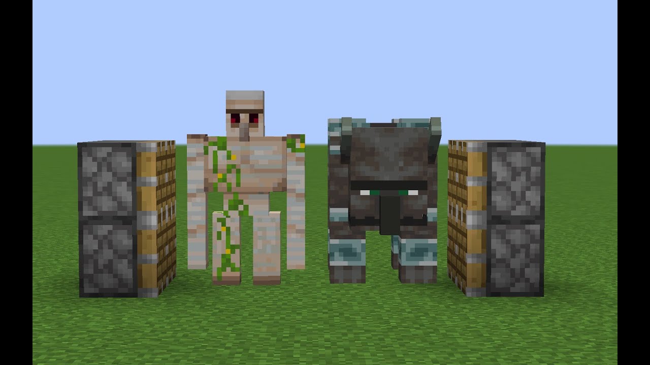 iron golem + ravager = ??? - YouTube