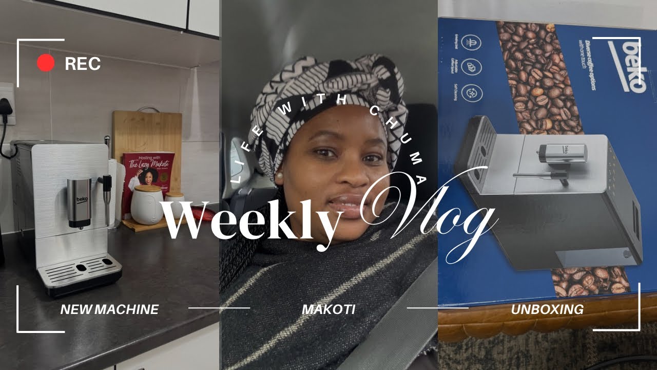 Unboxing Vlog| Beko coffee machine and more | cooking |Surprise from ...