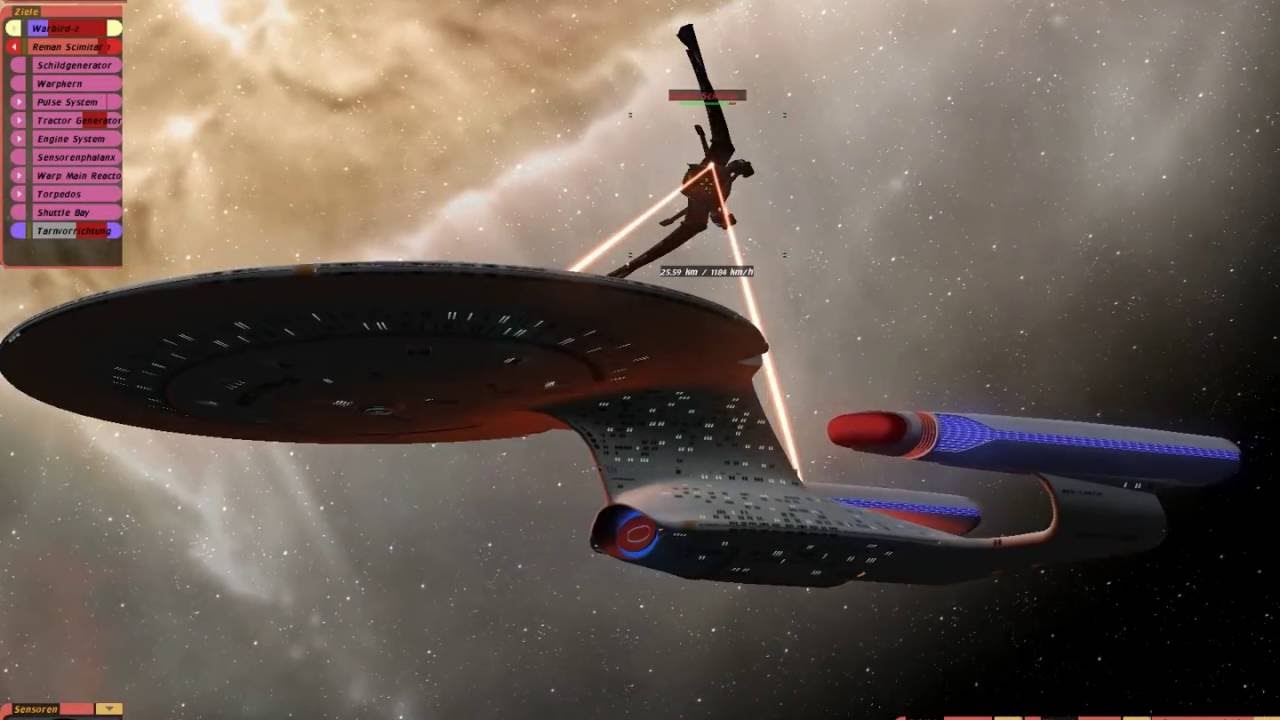 Bridge Commander Galaxy Class Battles - YouTube