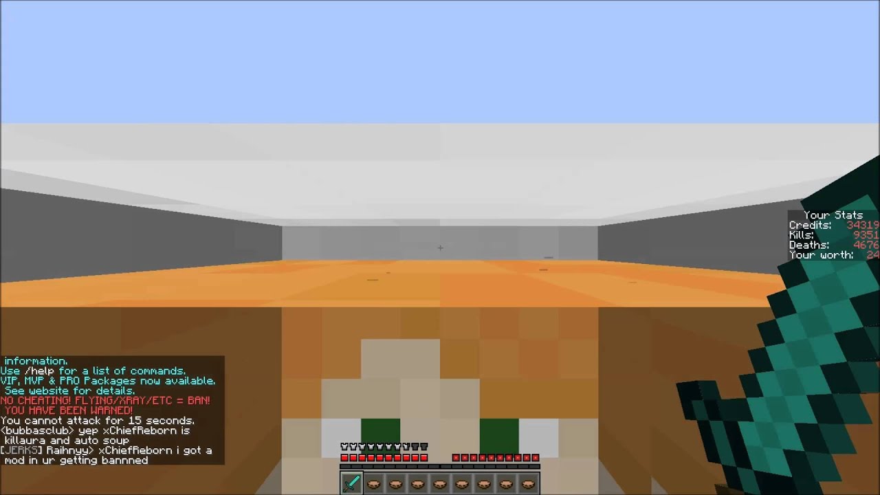 Minecraft issue: Skipping Players - YouTube