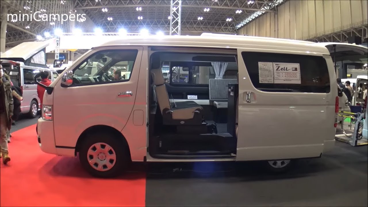 Toyota camper - TOWA MOTORS ZELT WG 2019 - YouTube