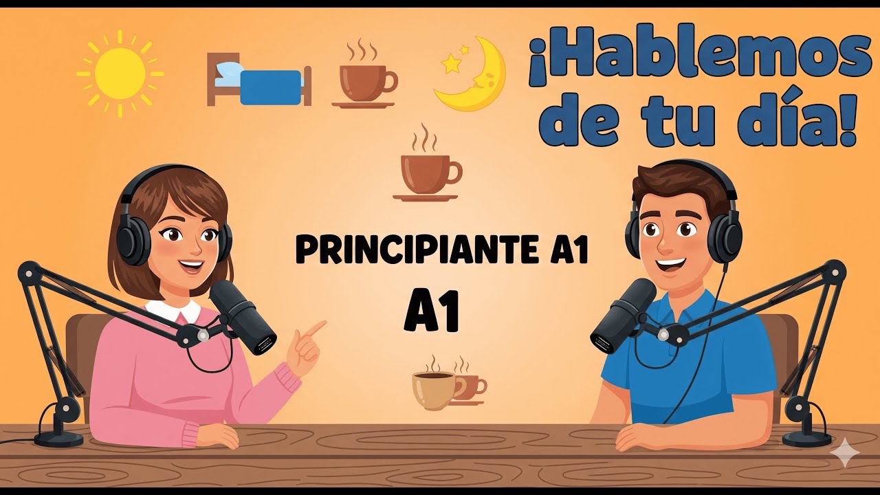Rutina diaria | Español principiante A1 | Habla de tu día | Podcast en ...