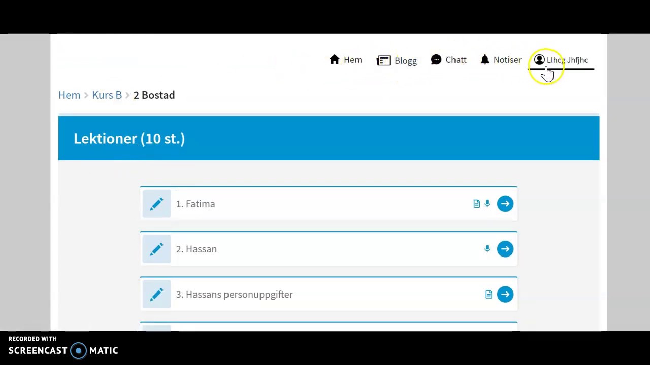 Lunis.Liber.se - Elevvy (blogg, läxa, kursen) - YouTube