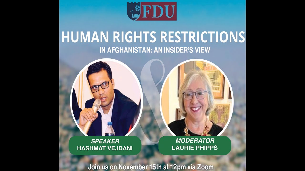 Human Rights Restrictions in Afghanistan: an insider’s view - YouTube