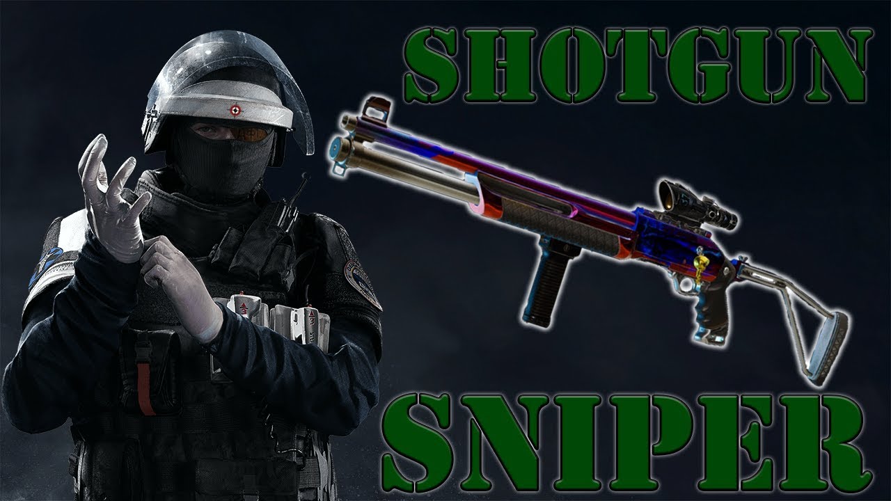 SHOTGUN SNIPER - Rainbow Six Siege Moments Drôles et Épiques #42 - YouTube