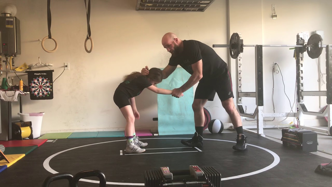 Panther Wrestling @ Home - Ankle Pick Technique - YouTube