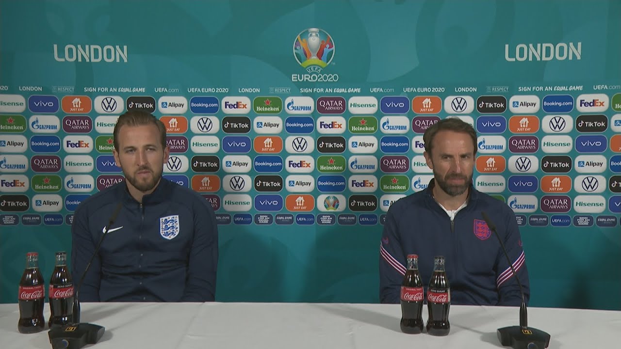 England v Italy: Gareth Southgate and Harry Kane lead press conference ...