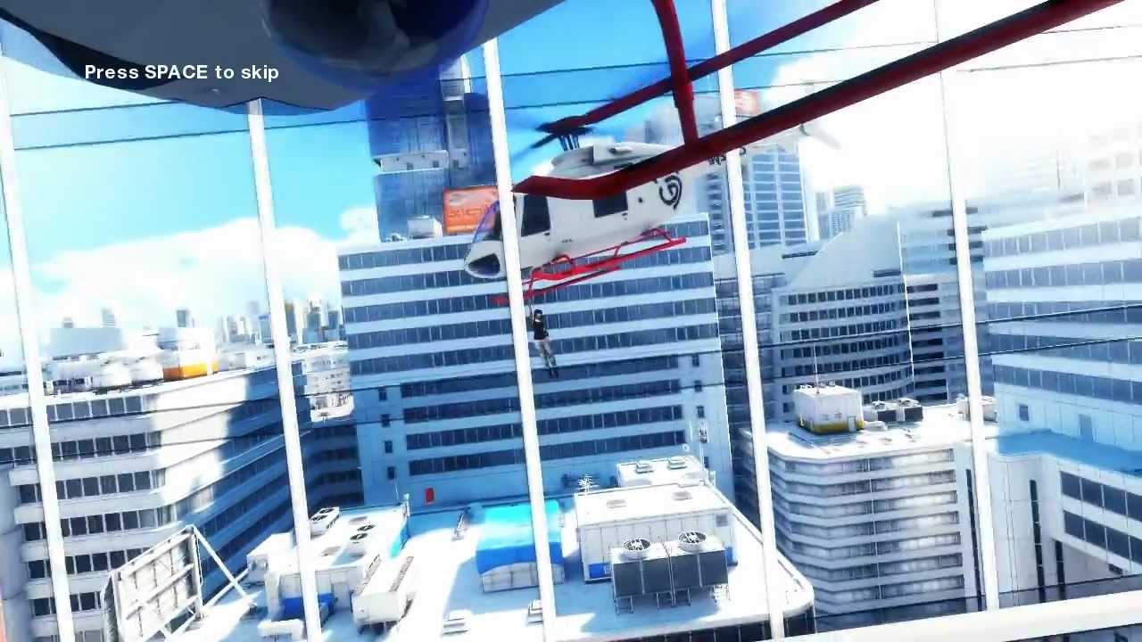 Mirror's Edge "Walkthrough" Part 1 - YouTube