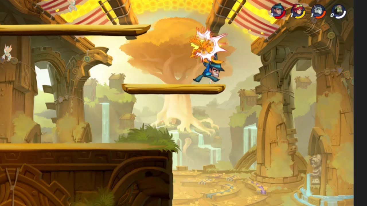 BrawlHalla Knock out - YouTube