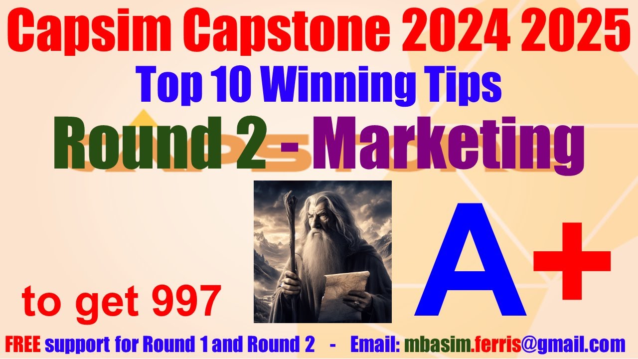 CapSim Guide Round 2 - Top results 997 - Capstone Simulation ...