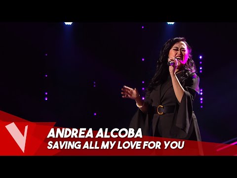 Withney Houston - 'Saving all my love for you' ● Andrea Alcoba | K.O. | The Voice Belgique