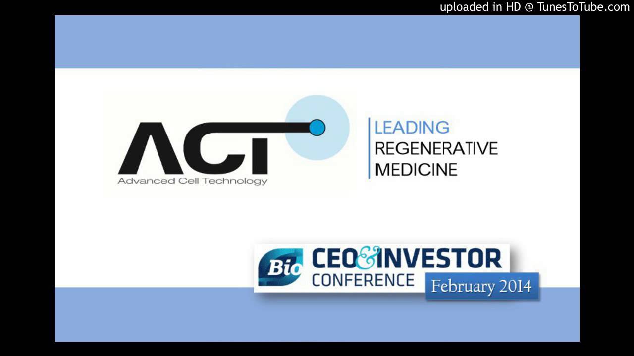 Advanced Cell Technology 2014 BioCEO Presentation - YouTube