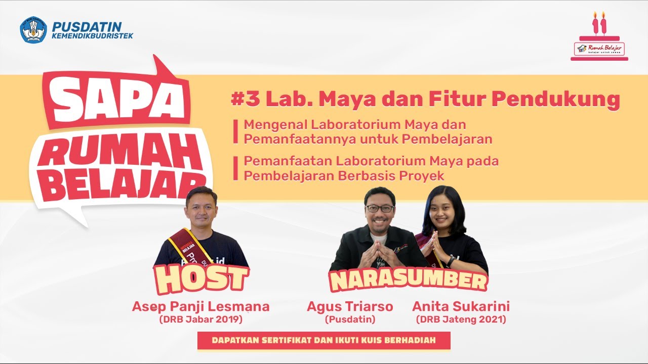 Laboratorium Maya. Ep. 3 #SapaRumahBelajar - YouTube