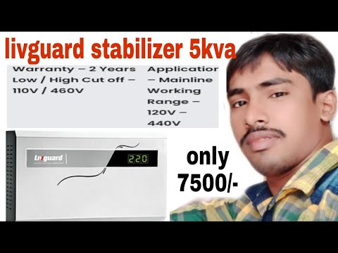 livguard 5 KVA stabilizer unboxing & review | livguard | stabilizer ...