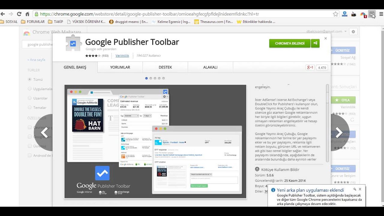 Google Chrome - Google Publisher Toolbar - YouTube