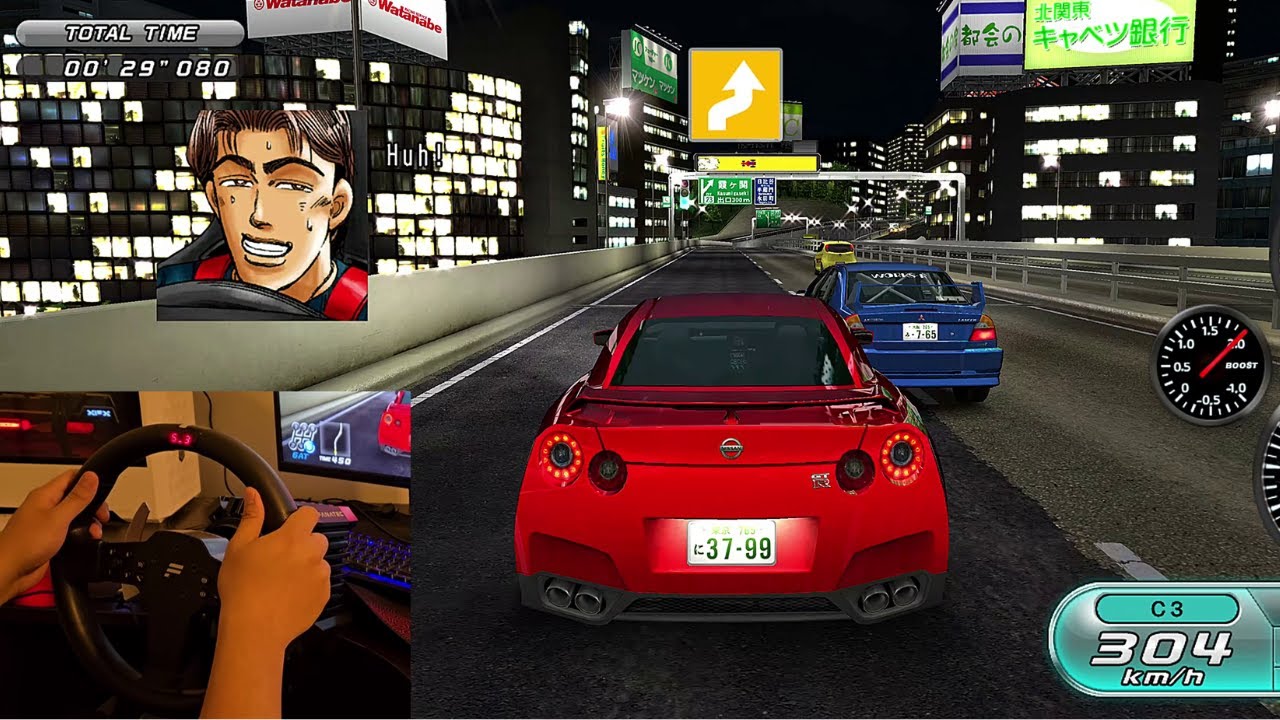 Wangan Midnight Maximum Tune 5 gameplay with Fanatec CSL DD wheel | 4K ...