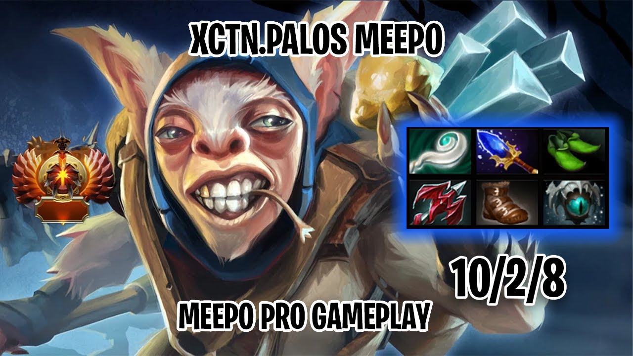 Top 2 Meepo Player | Execration.Palos Meepo Immortal Gameplay | MEEPO ...