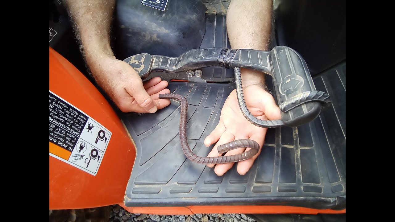 20 How I Built My Kubota B2601 Treadle Pedal Mod ( Easy Build with ...