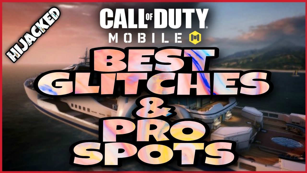 COD Mobile Easy Glitches in Hijacked |Season12 Glitch spots in Hijacked ...