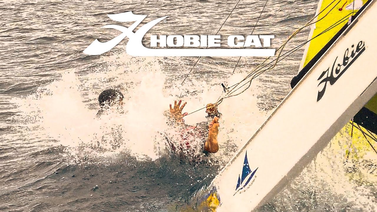 Hobie Cat Multi European Championship - Hobie 16, Tuesday - YouTube