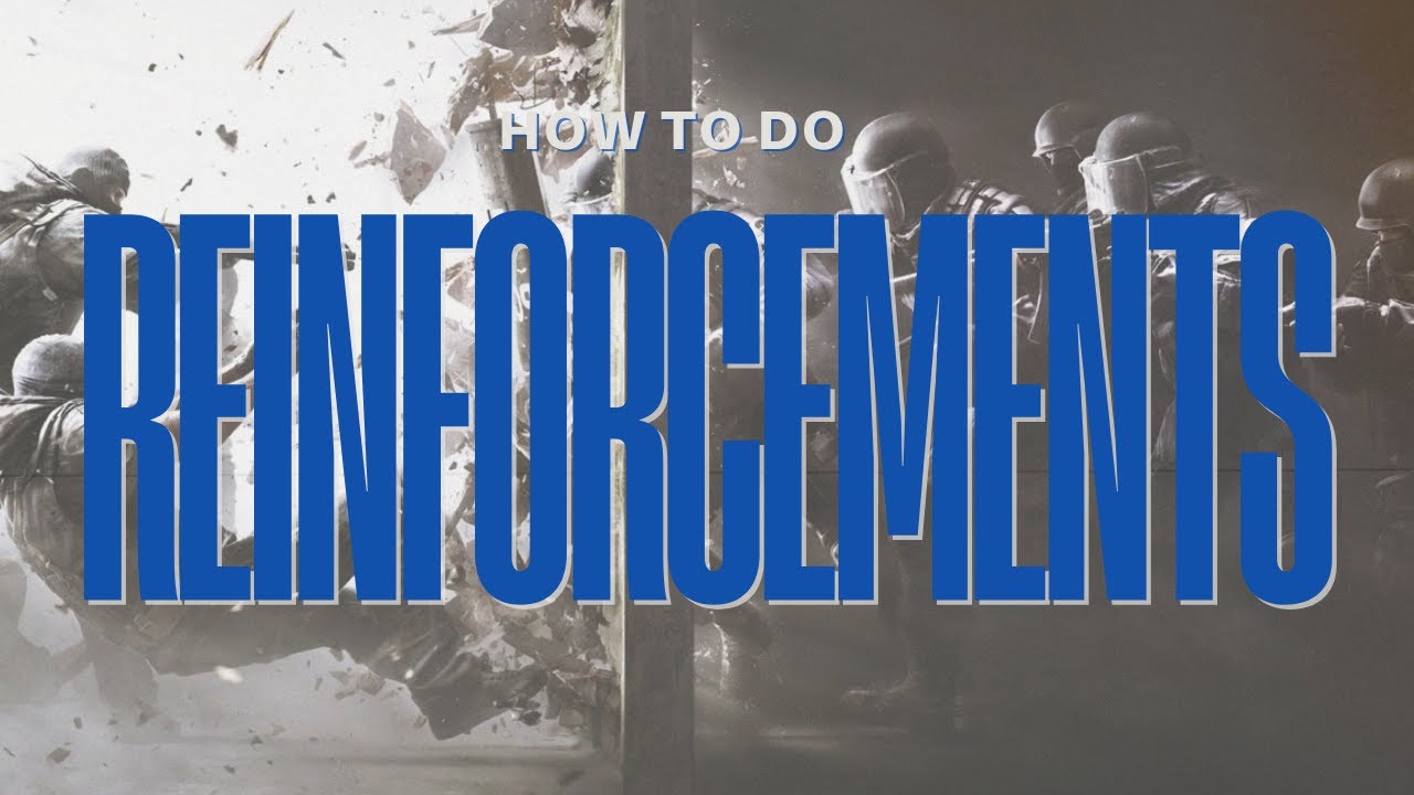 How to Reinforce in R6 Siege - YouTube
