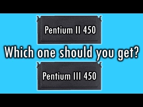 Pentium II 450 vs Pentium III 450 - Which one is better?