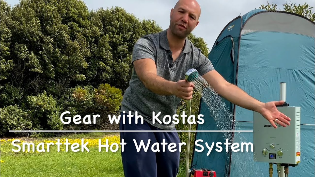 Smarttek Hot Water System - Camp Gear with Kostas - YouTube