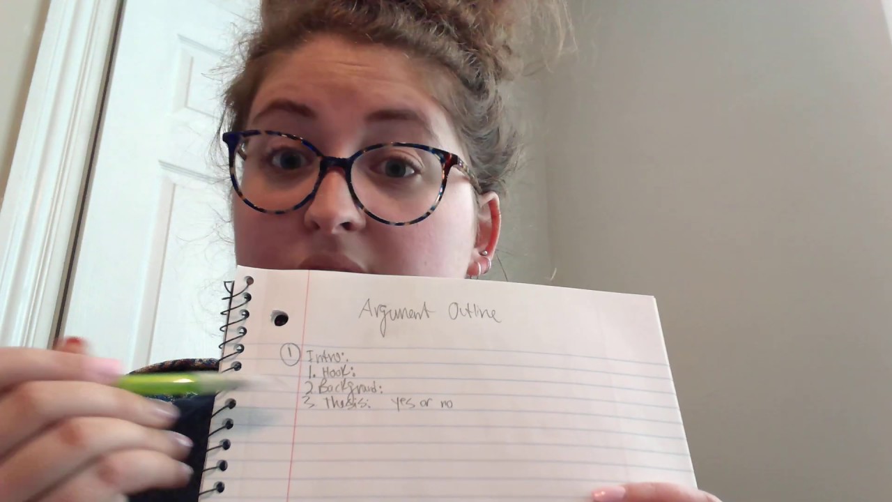 Ms. Stephenson Online - 7AA Day 1 - Argument Outline How-To - YouTube
