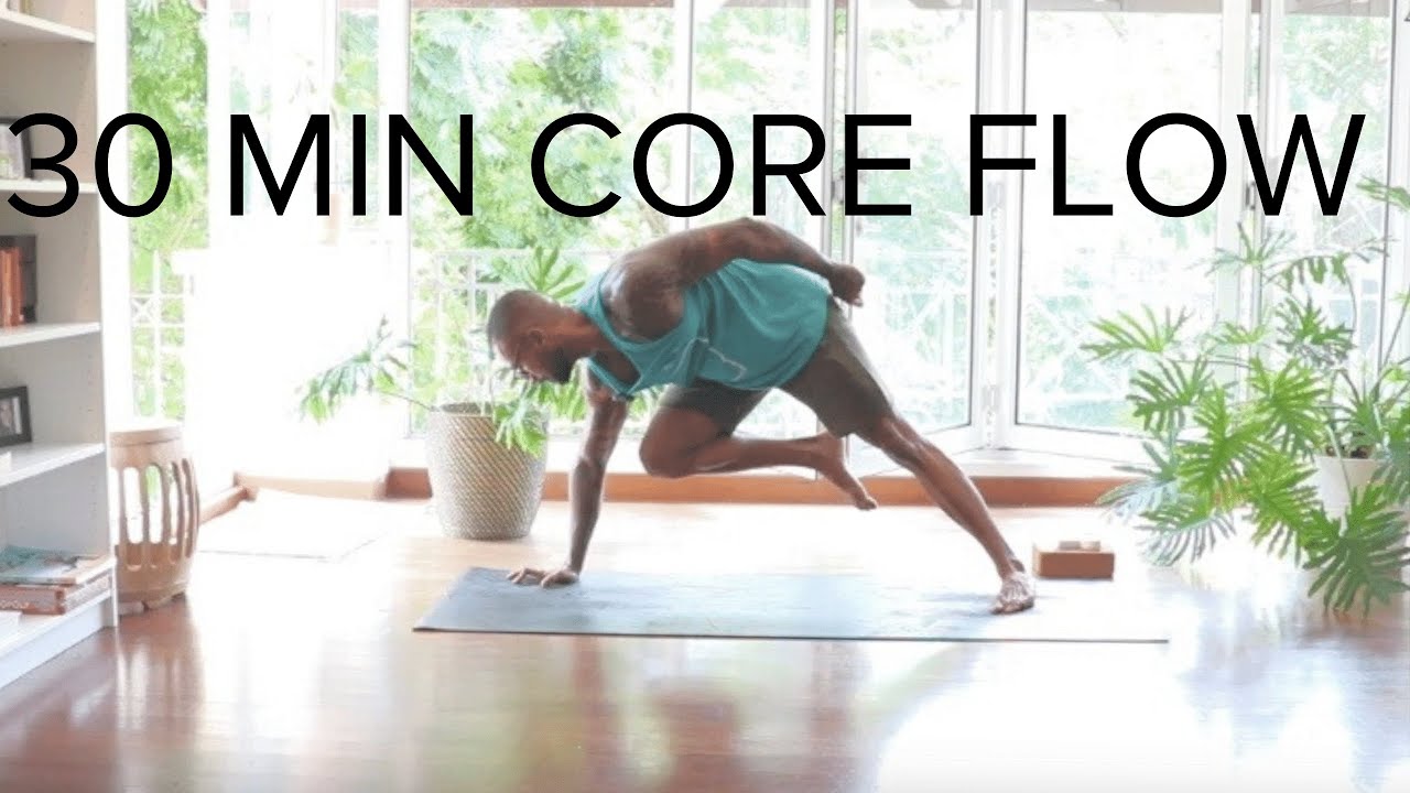 30 Minute Yoga Core Flow to Improve Arm Balances + Inversions | AYU ...