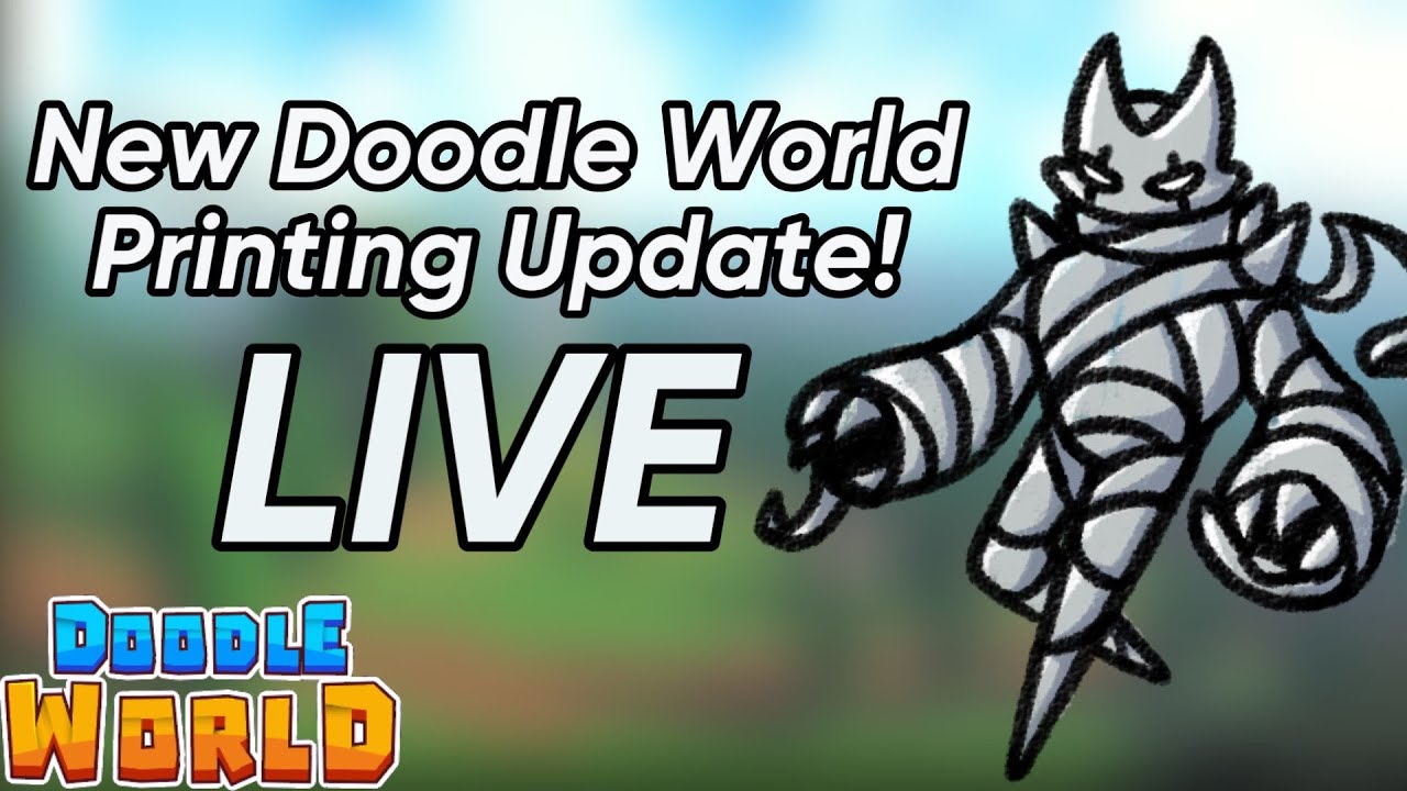 New Route 12 + Printing Update In DOODLE WORLD!!! Misprints, Skins ...