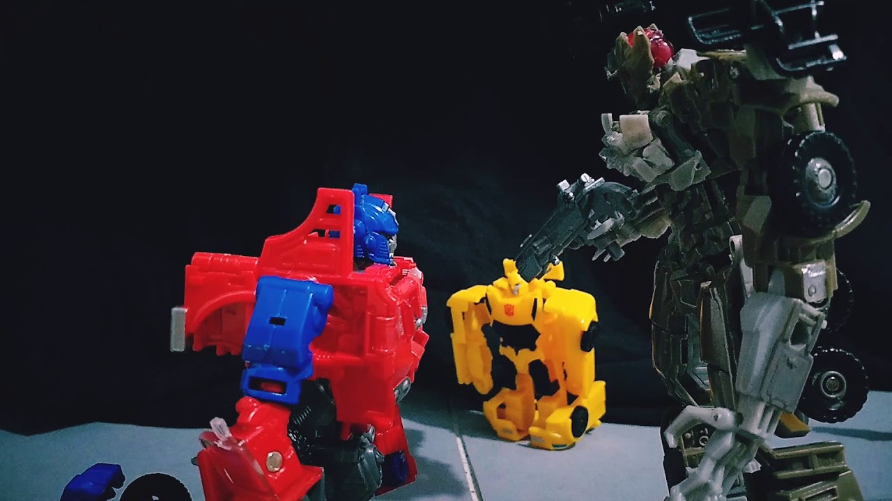 BUMBLEBEE MOVIE: Cybertron Scene Stop Motion (Prequel) - YouTube