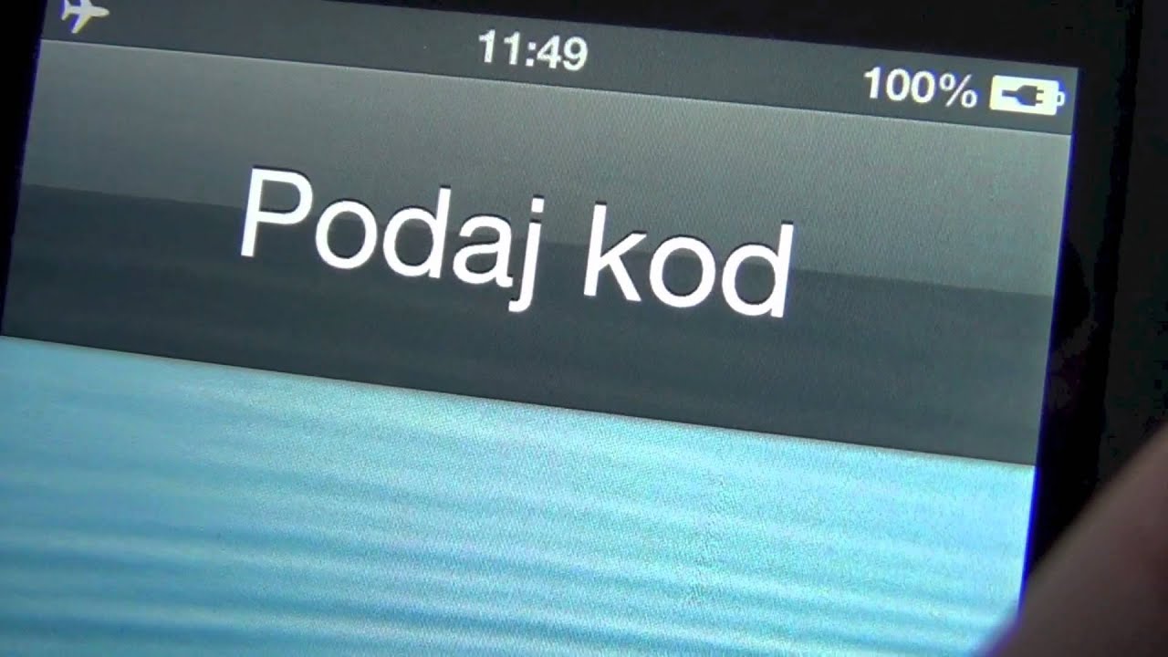 iPhone 5- screen problem - YouTube