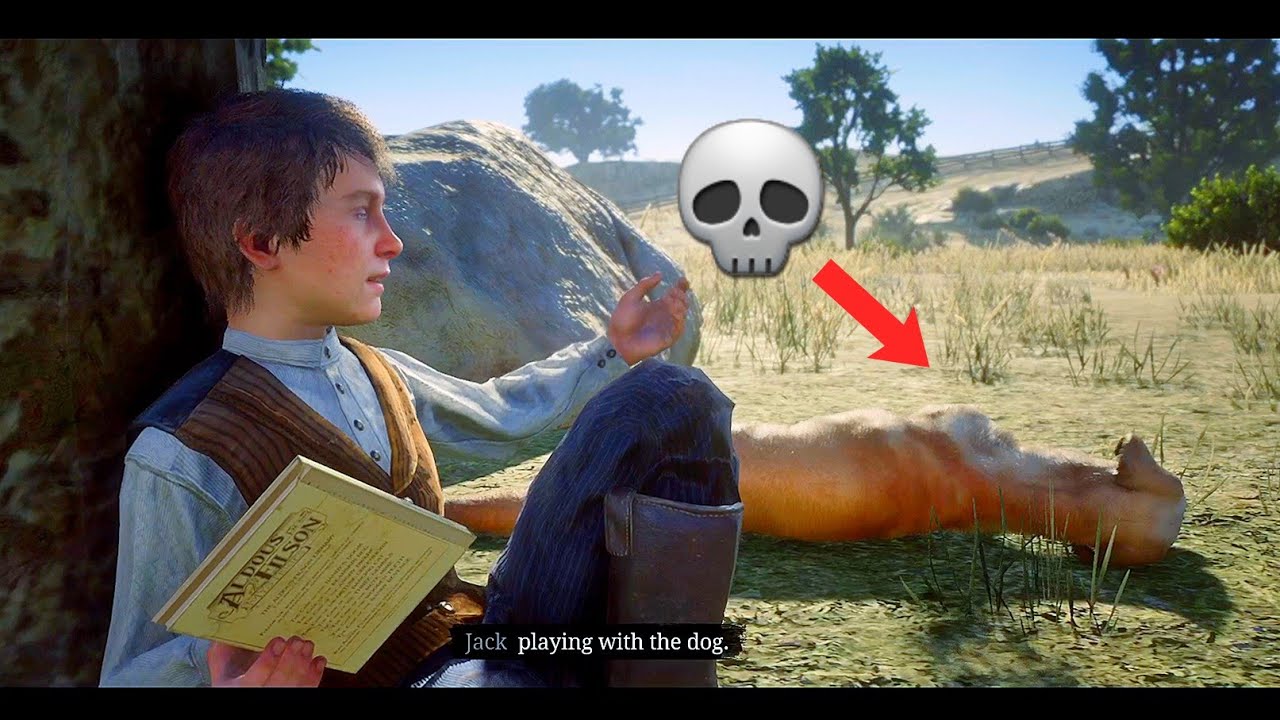 RDR2 - Rufus Died Right During the Cutscene (I have no idea) - YouTube