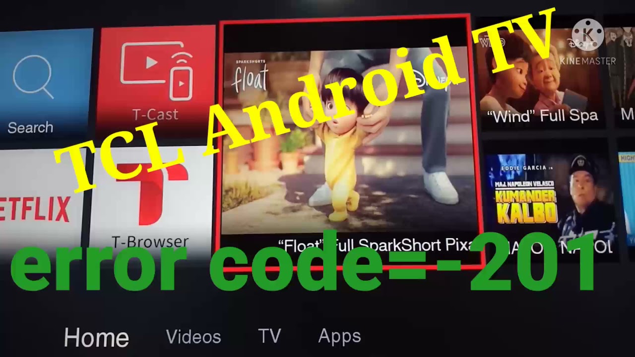 Smart TV Errorcode 201 Smart Android TV YouTube