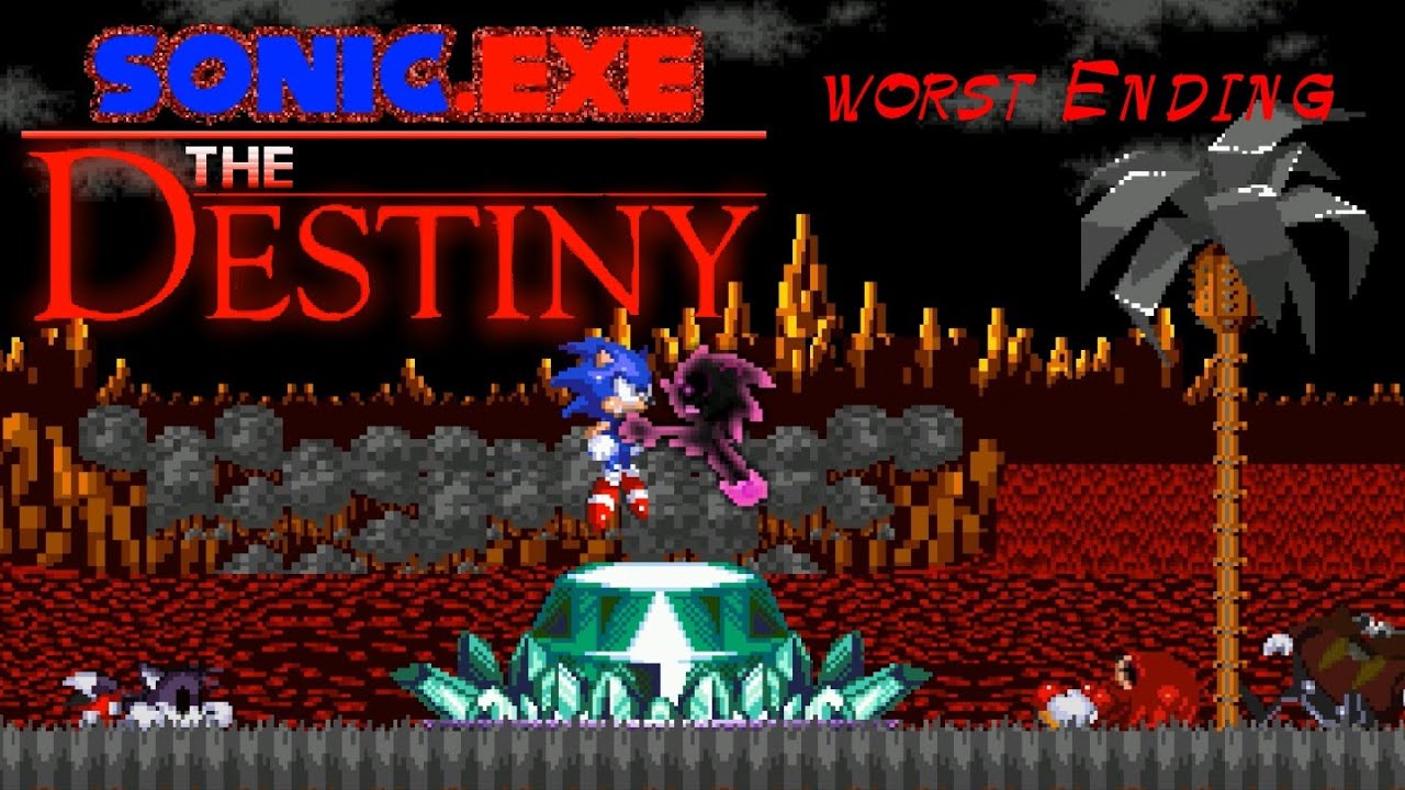 워스트 엔딩 (한글자막) [소닉.exe 데스티니/Sonic.Exe The Destiny] - YouTube