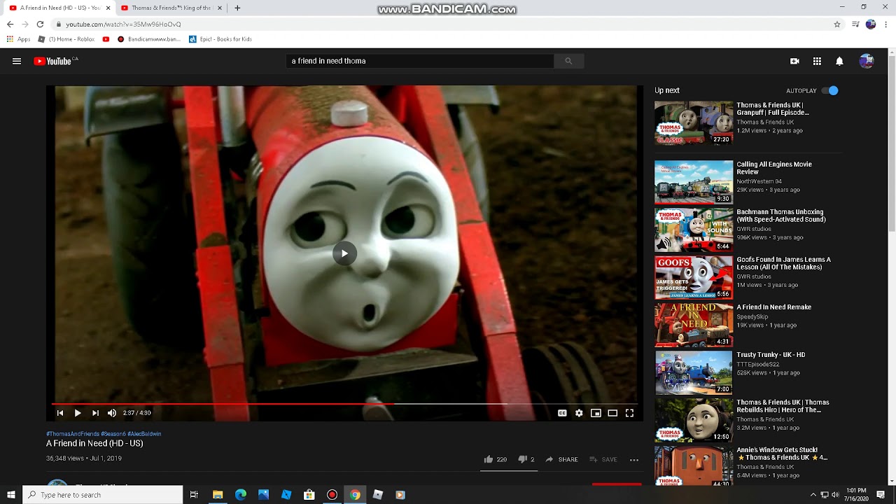 cgi remakes: A friend in need - YouTube