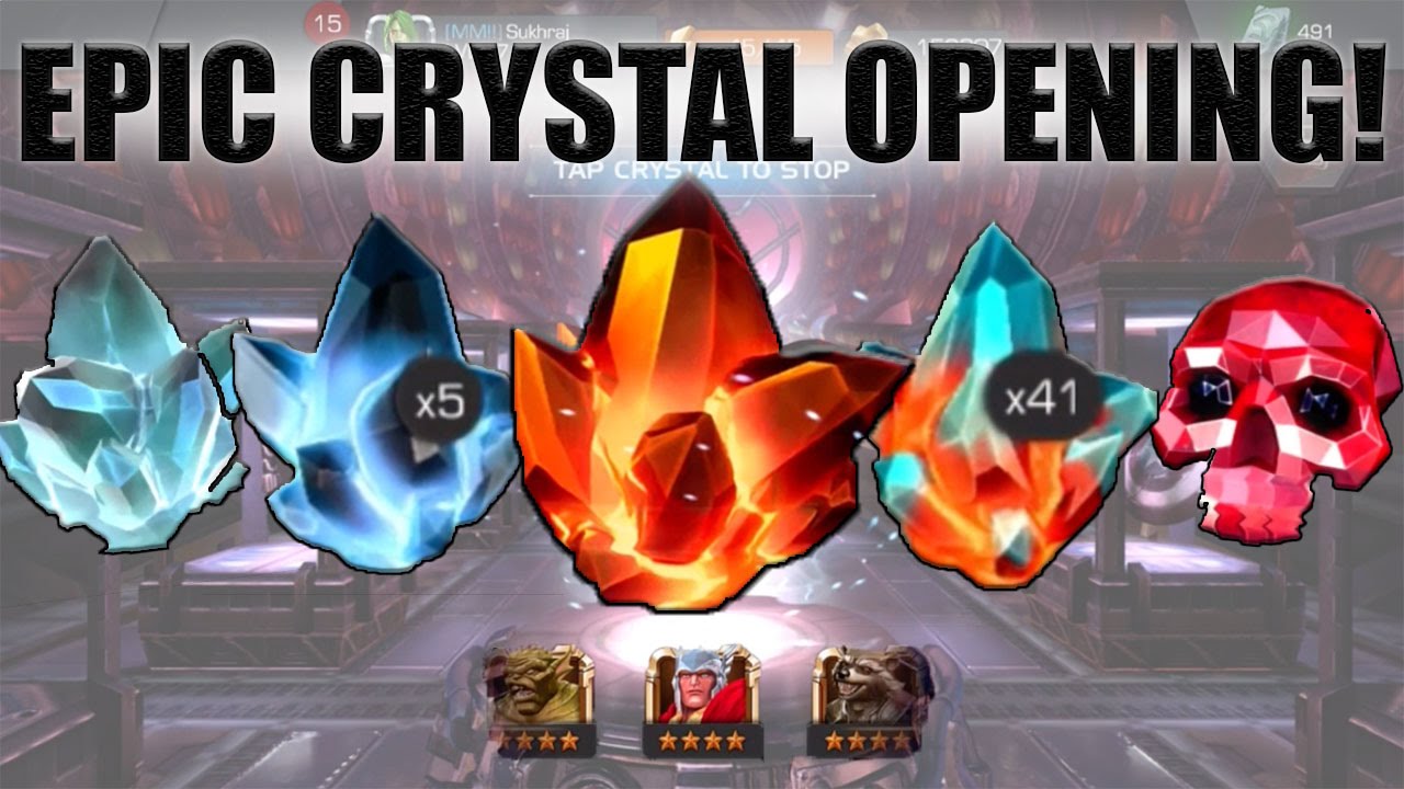 Marvel Contest of Champions | EPIC 250 CRYSTALS OPENING! - YouTube
