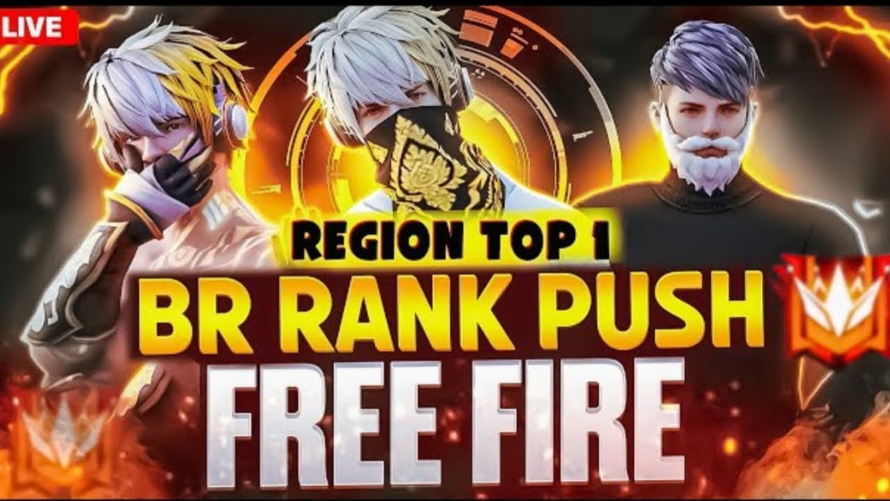 Free Fire Top 1 GrandMaster Rank Push Live - YouTube