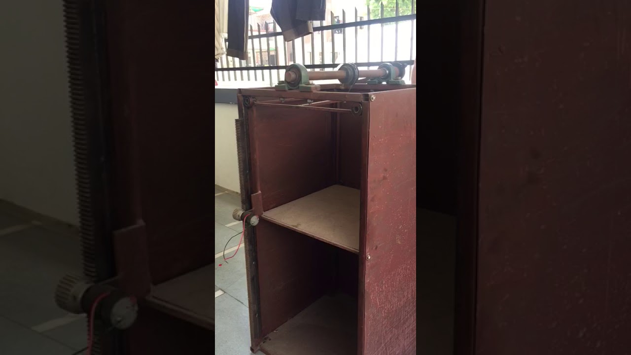 Energy efficient regenerative elevator by using renewable energy - YouTube