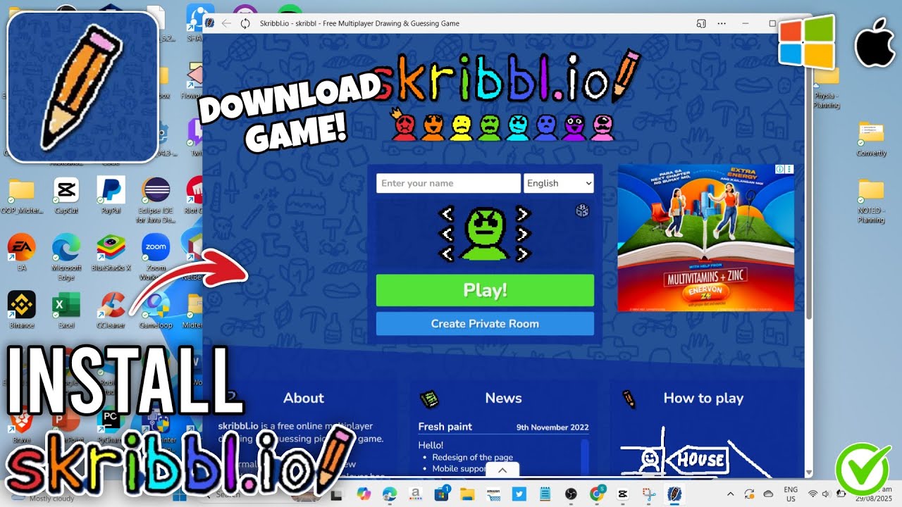 How to Download the Skribble.io on Your PC or Laptop - Easy Step-by ...