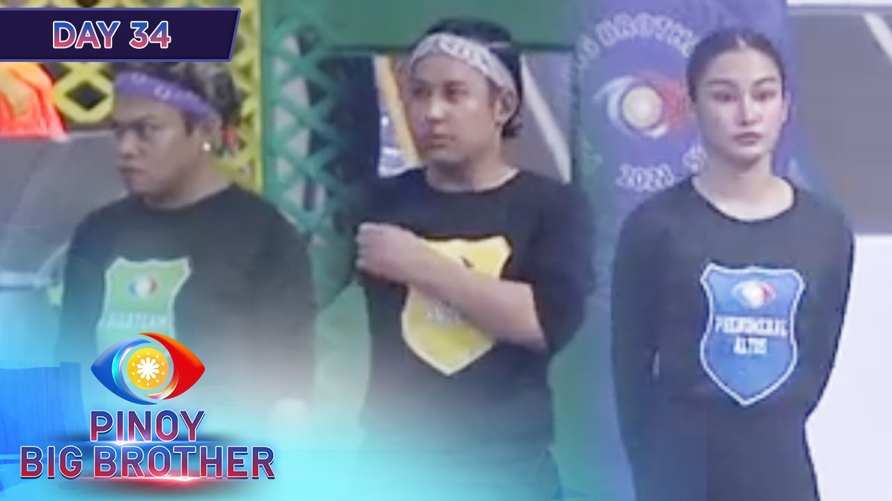 Day 34: Chie, panalo sa land swimming laban kina Brenda at Jordan | PBB ...