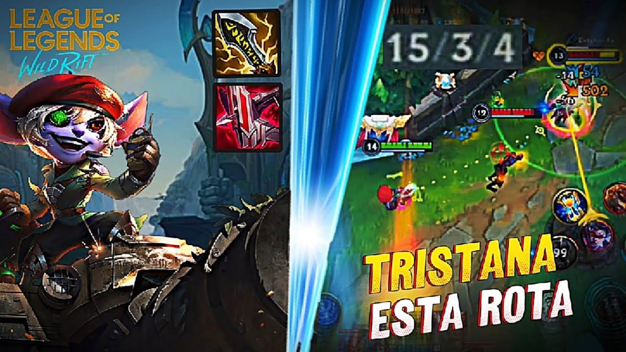 Tristana está "ROTA" - League of Legends #wildrift #leagueoflegends ...