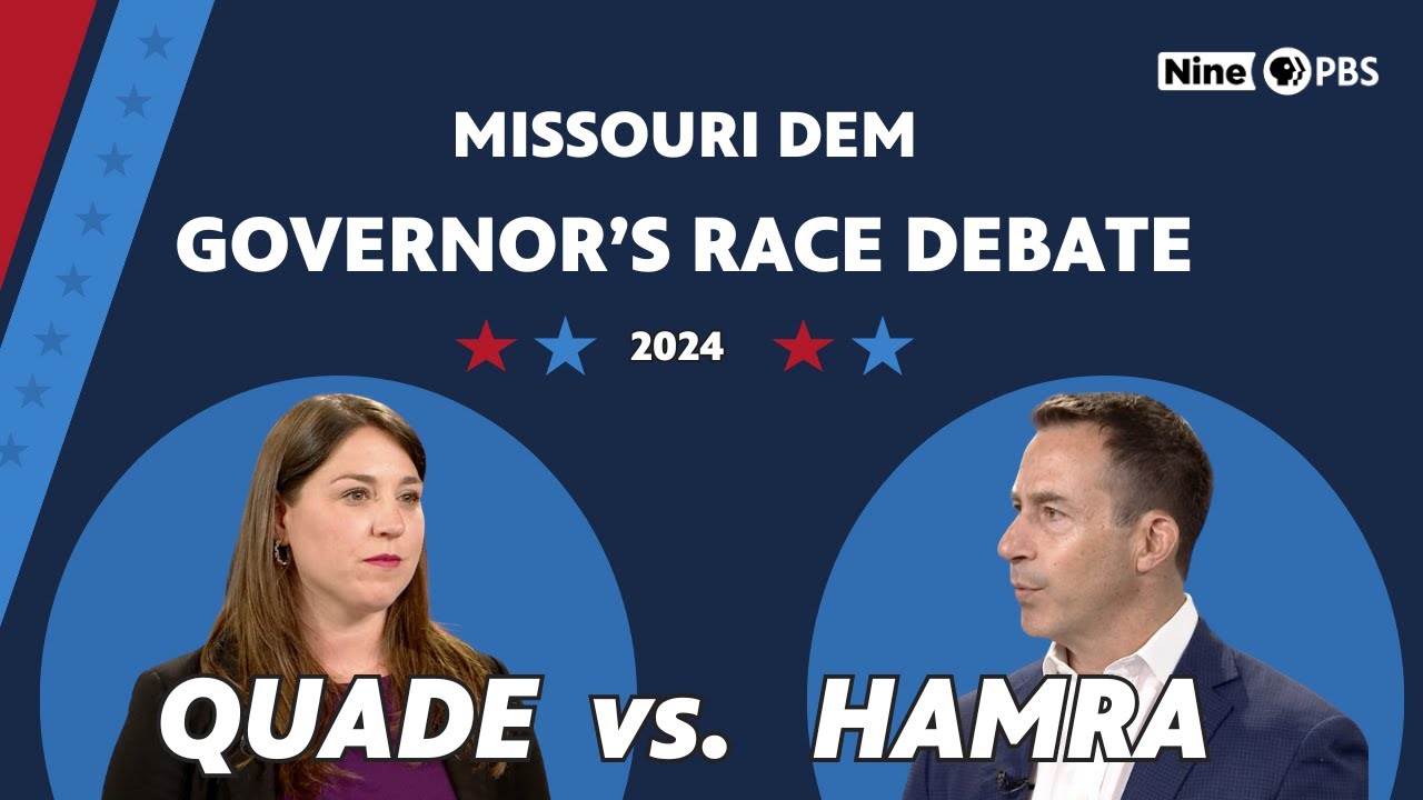 MO Dem Governor's Debate: Crystal Quade vs. Mike Hamra | Nine PBS - YouTube