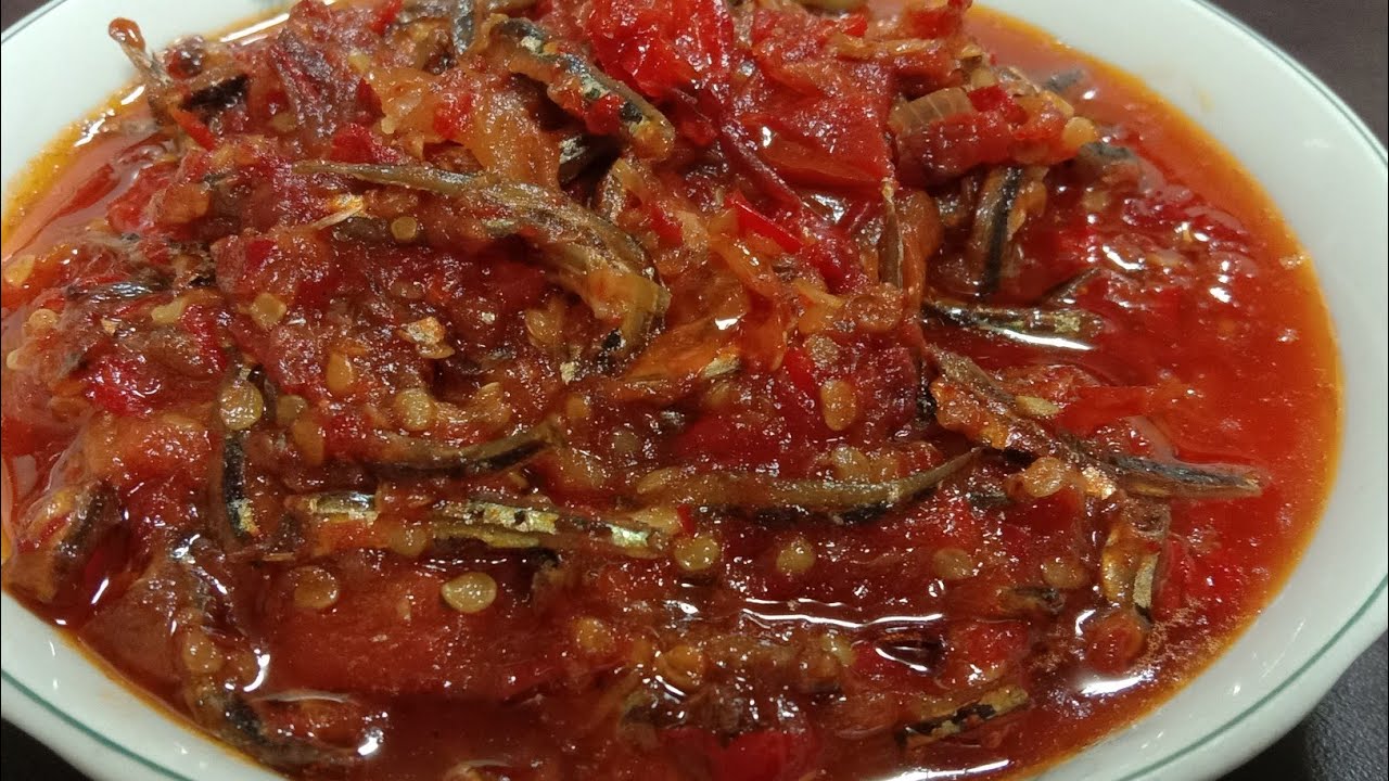 Resep Sambal Teri Pedas Dan Enak Bisa Tahan 1 Bulan Youtube