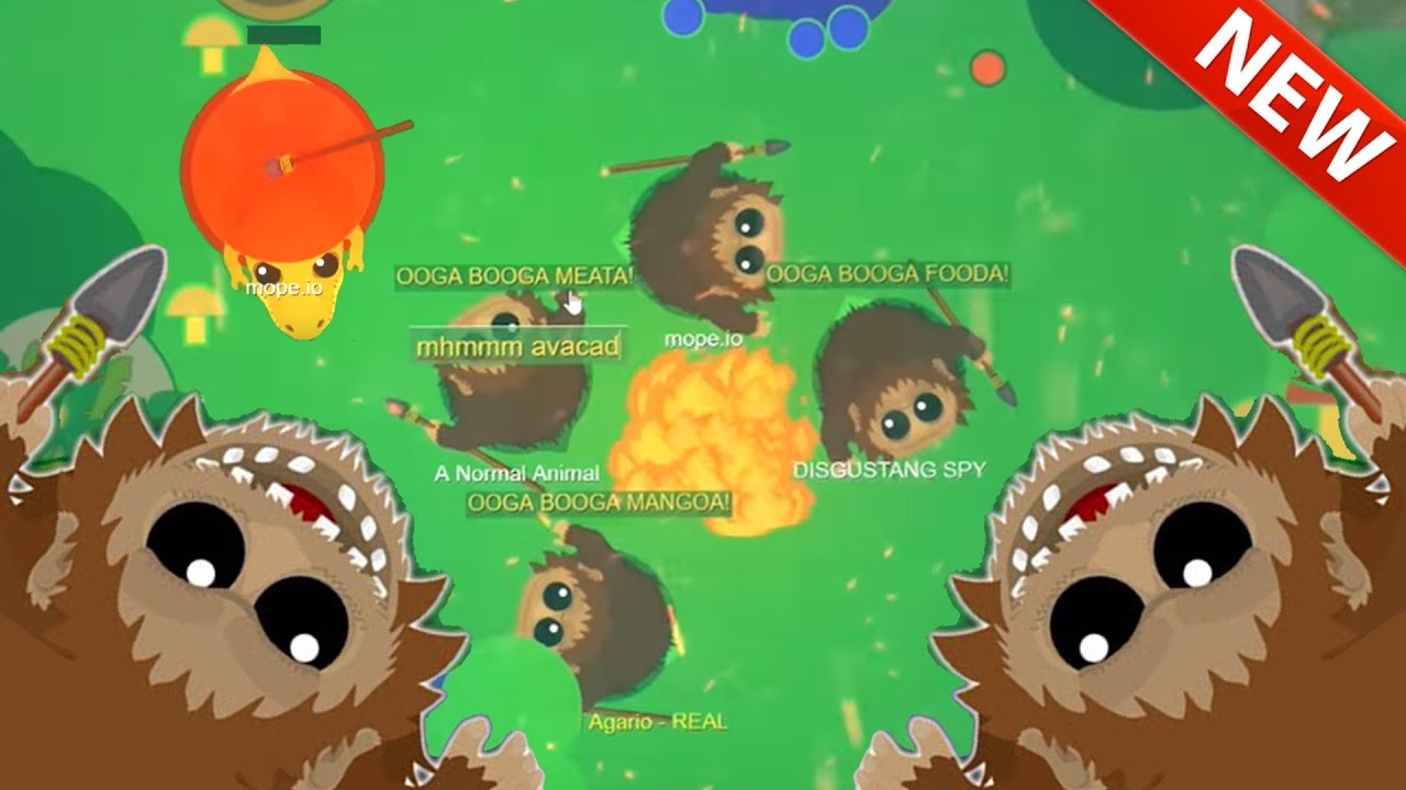 Mope.io BIGFOOT ANIMAL UPDATE SOON! *Humans in Mope?!* NEW UPDATE ...