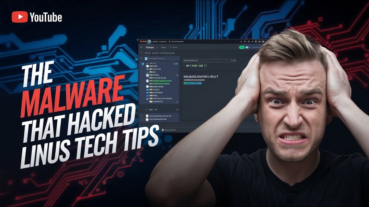 The Malware that hacked Linus Tech Tips - YouTube