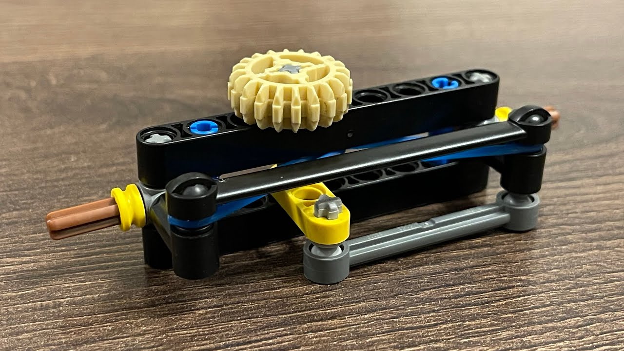 Very Compact Front Axle with Self Centering Steering System | LEGO ...