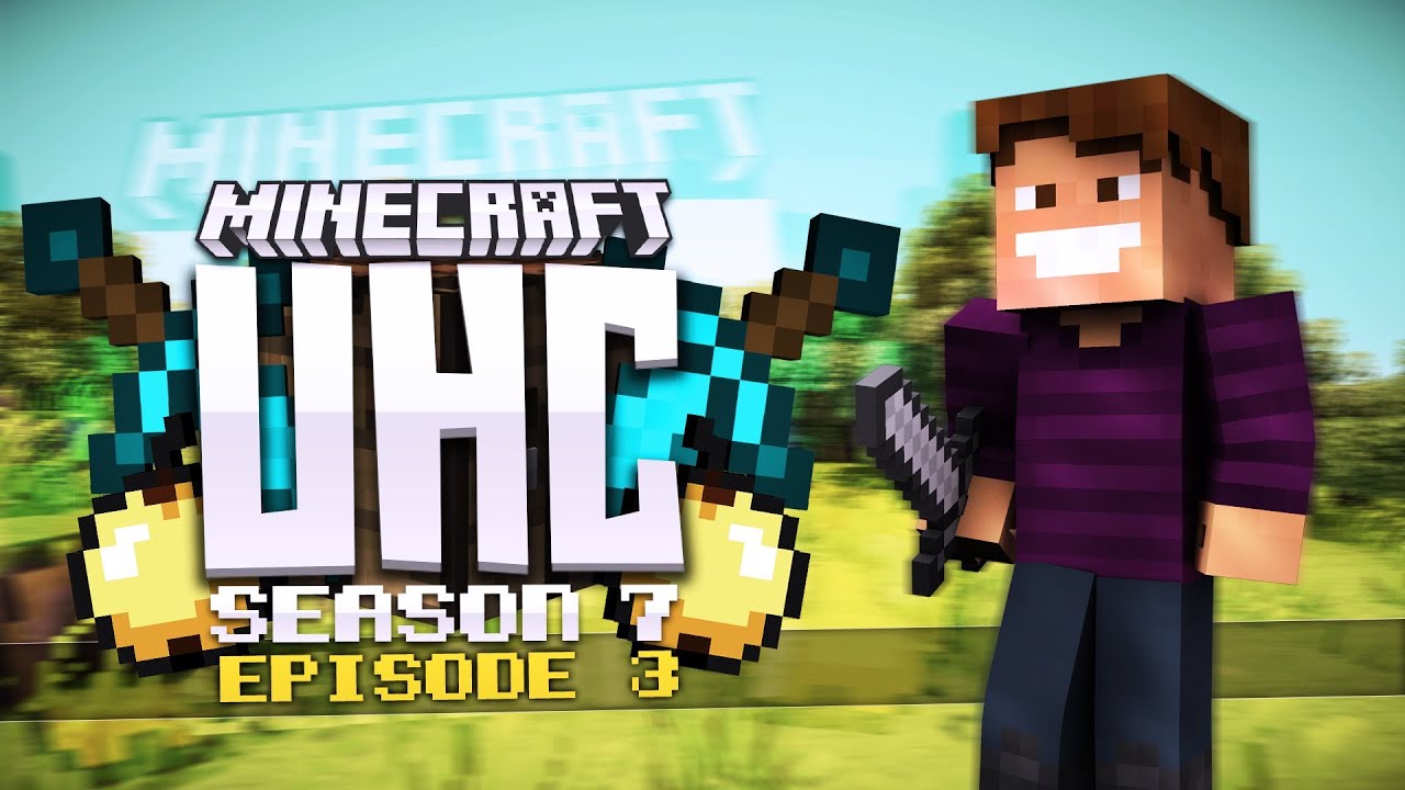 Minecraft [Cube UHC - S7]: Ep. 3 - Golden Apples! - YouTube