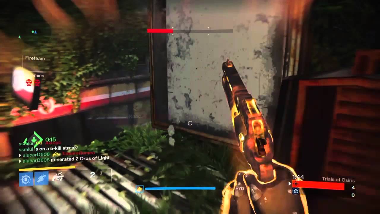 Destiny Trials Golden Gun Winning Shot - YouTube