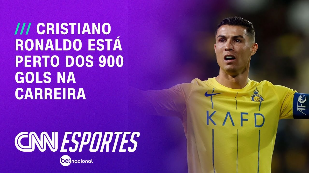 Cristiano Ronaldo está perto dos 900 gols na carreira | LIVE CNN - YouTube